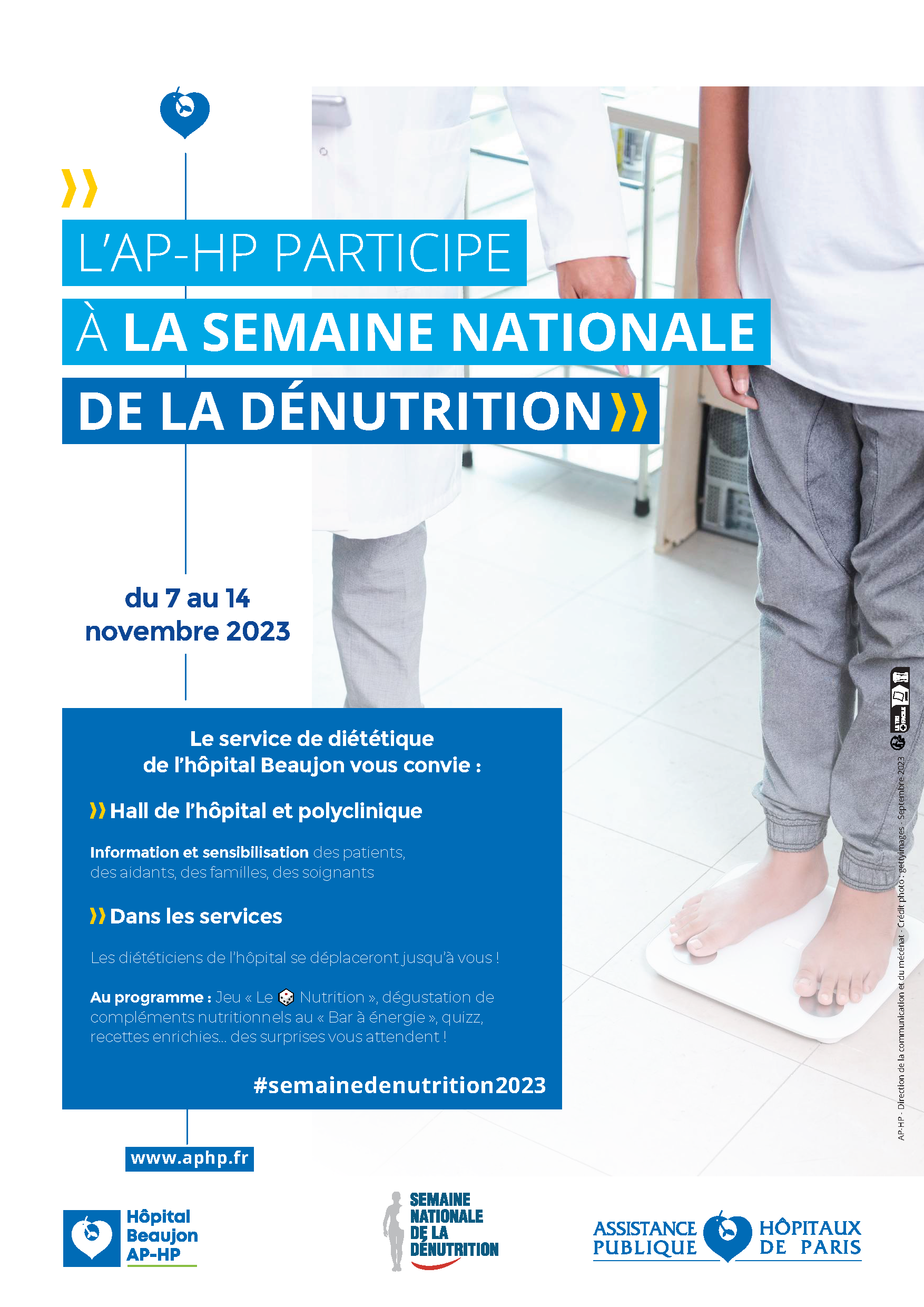Semaine nationale de la dénutrition 2023 à l’hôpital Beaujon ...