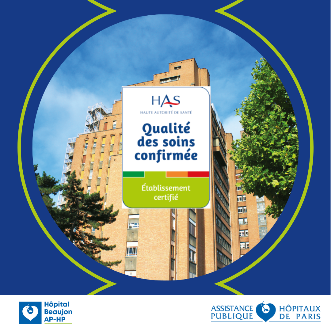 L’hôpital Beaujon certifié « Qualité des soins confirmée » par la Haute ...