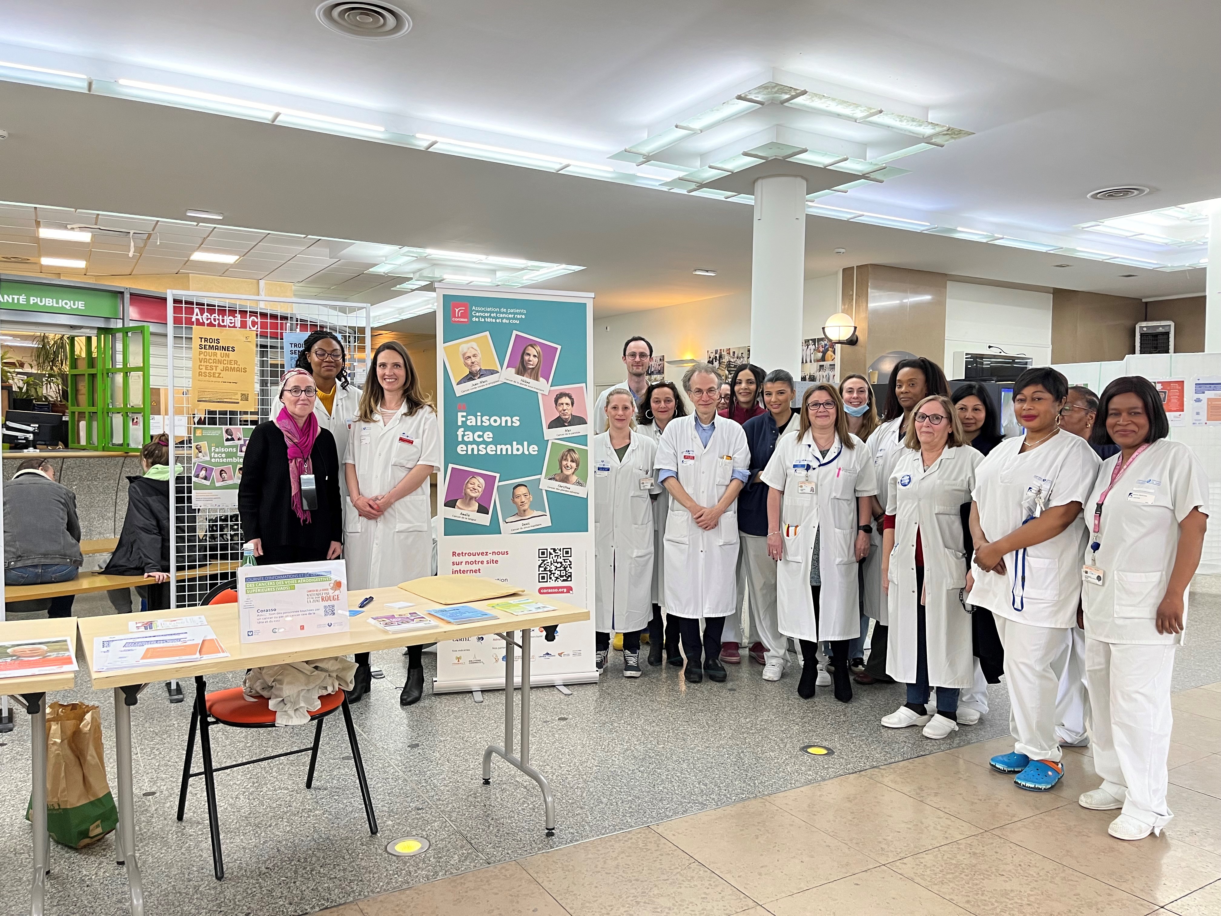 Information et dépistage des cancers VADS à l’hôpital Beaujon, à l ...