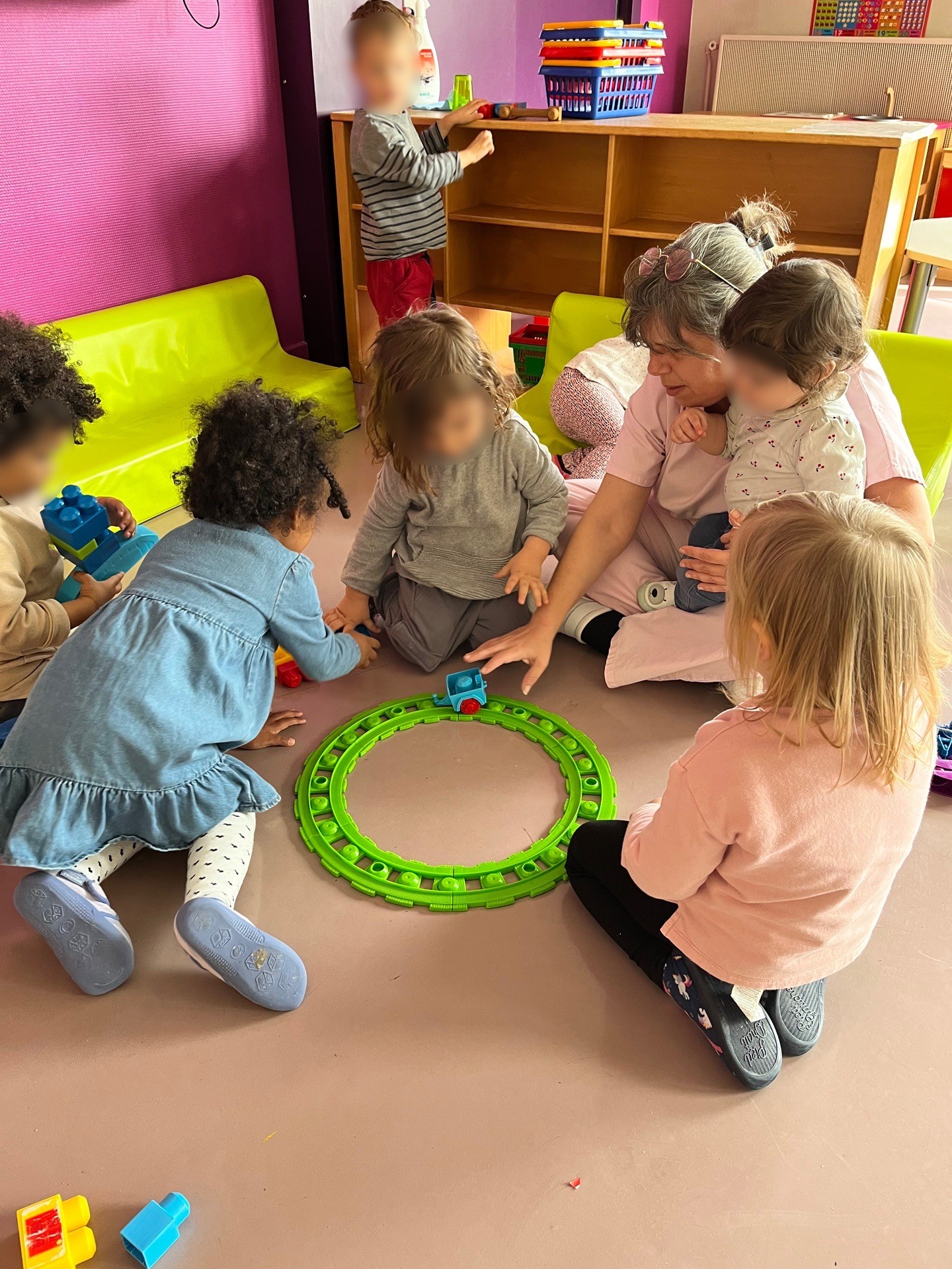 Sandrine, auxiliaire de puériculture depuis 31 ans au sein de l’hôpital Louis-Mourier ...