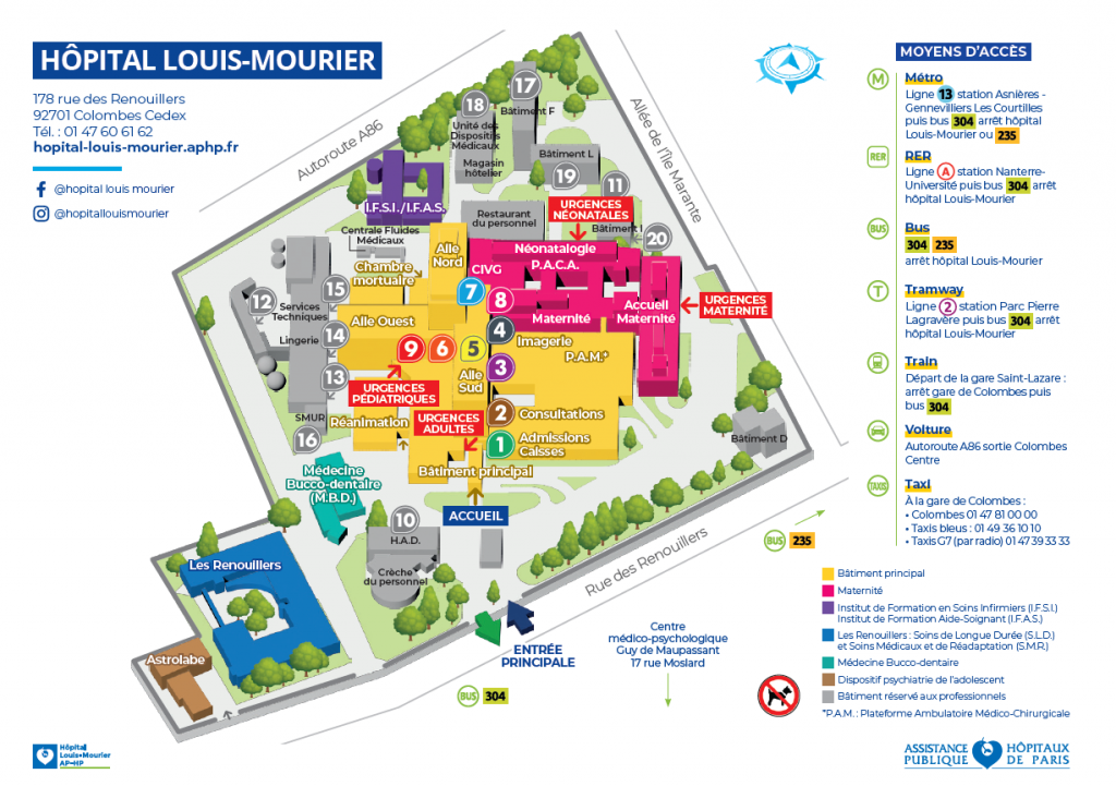 | Hôpital Louis Mourier